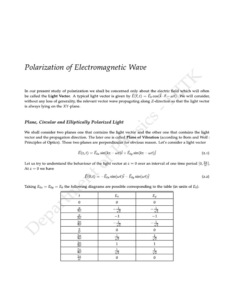 2 6 Polarization | PDF