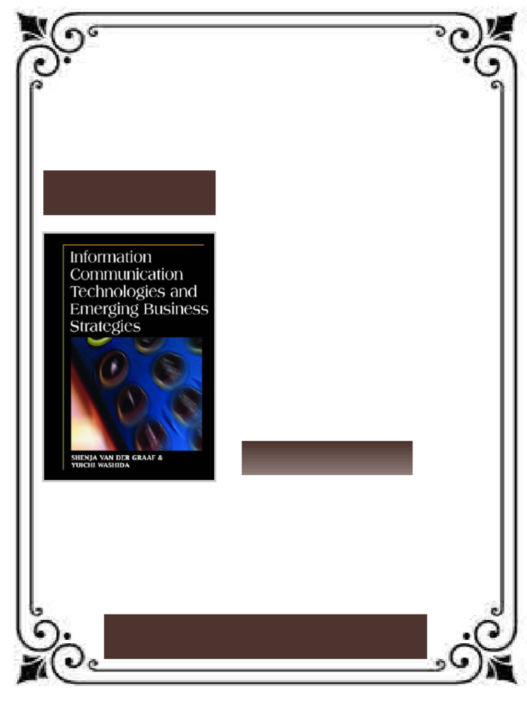 Information Communication Technologies and Emerging Business Strategies ...