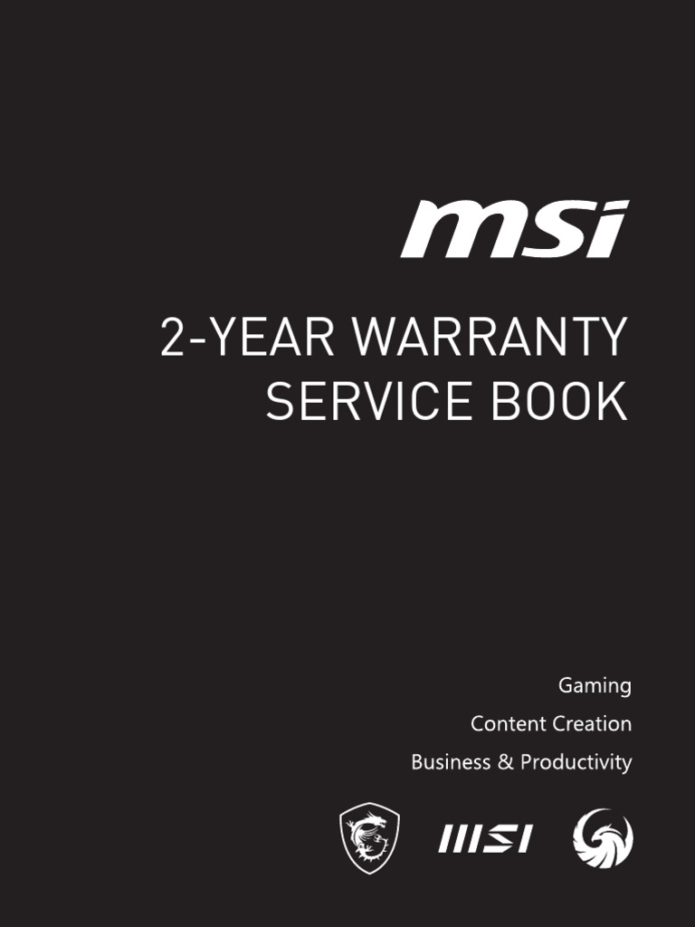 Msi Warranty | PDF | Receipt | Insurance