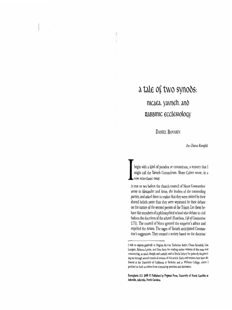 98 Tale of Two Synods 2000 | PDF