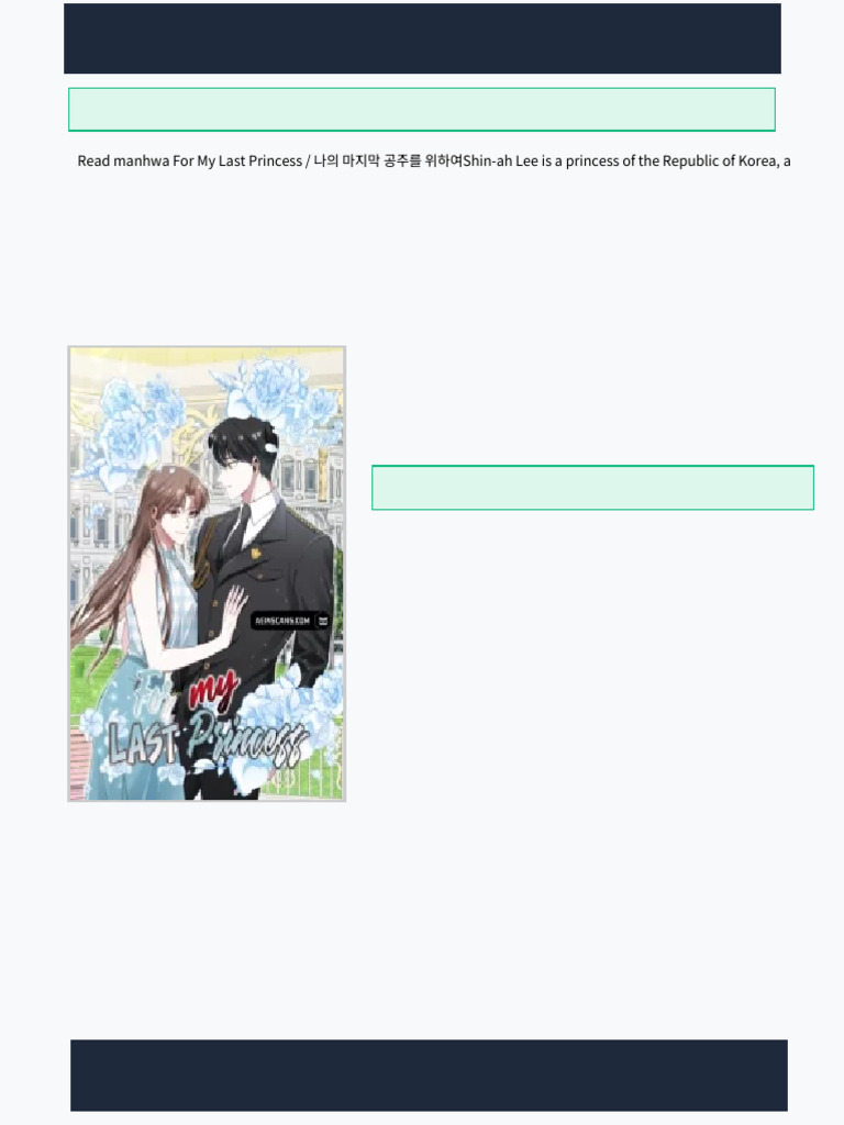 For My Last Princess Chapter 15 Quick Access to Manga Chapters | PDF