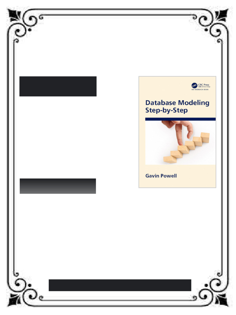 Database Modeling Step by Step 1st Edition Gavin Powell (Author) newest eBook edition 2025 | PDF ...