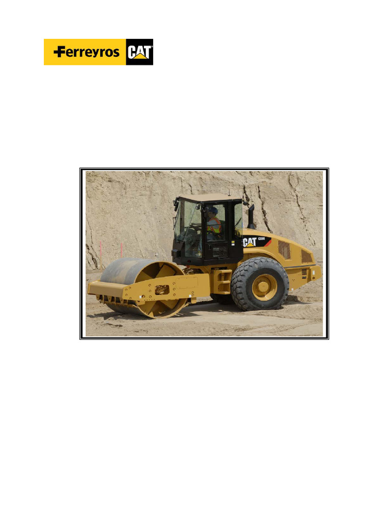 Manual Estudiante Compactador Vibratorio CS56 - Agosto08 | PDF ...