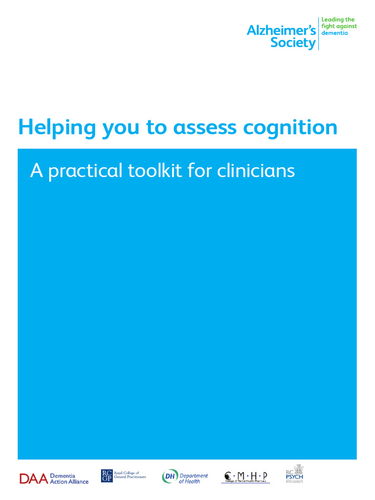 AS - Cognitive - Assessment - Toolkit | PDF | Dementia | Health Care