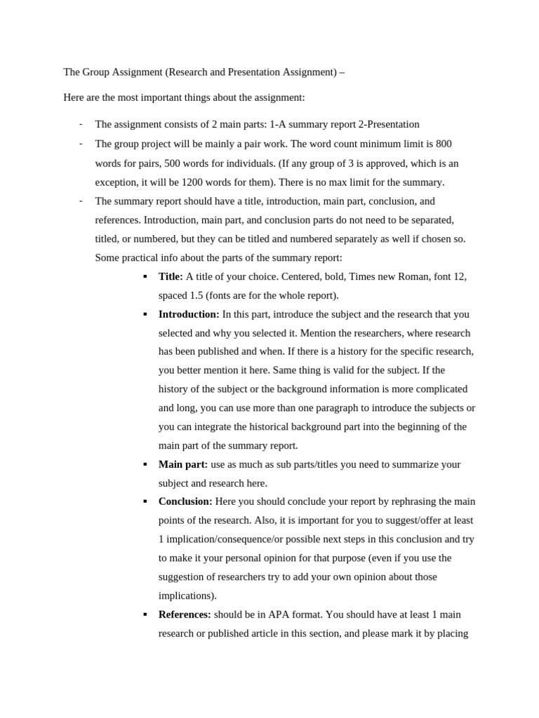Group-pair Assignment- Adjusted 2 | PDF