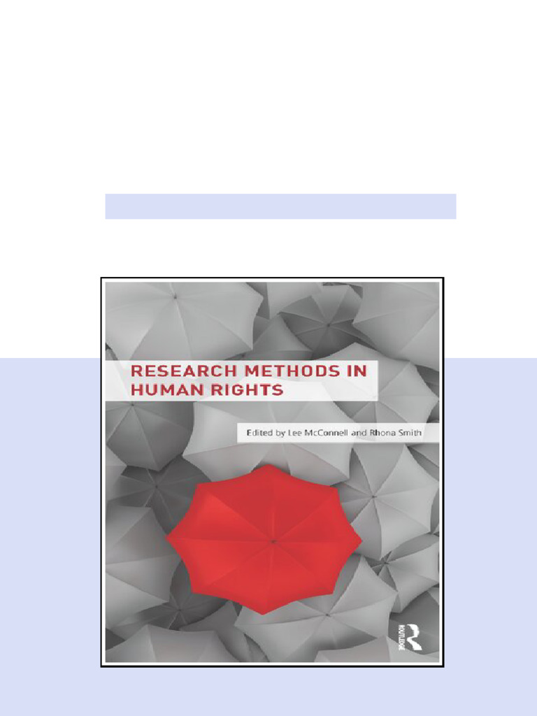 (Ebook) Research Methods in Human Rights by Lee McConnell, Rhona Smith ...