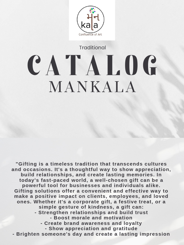 Mankala Traditional Catalog - 20240908 - 160238 - 0000 | PDF
