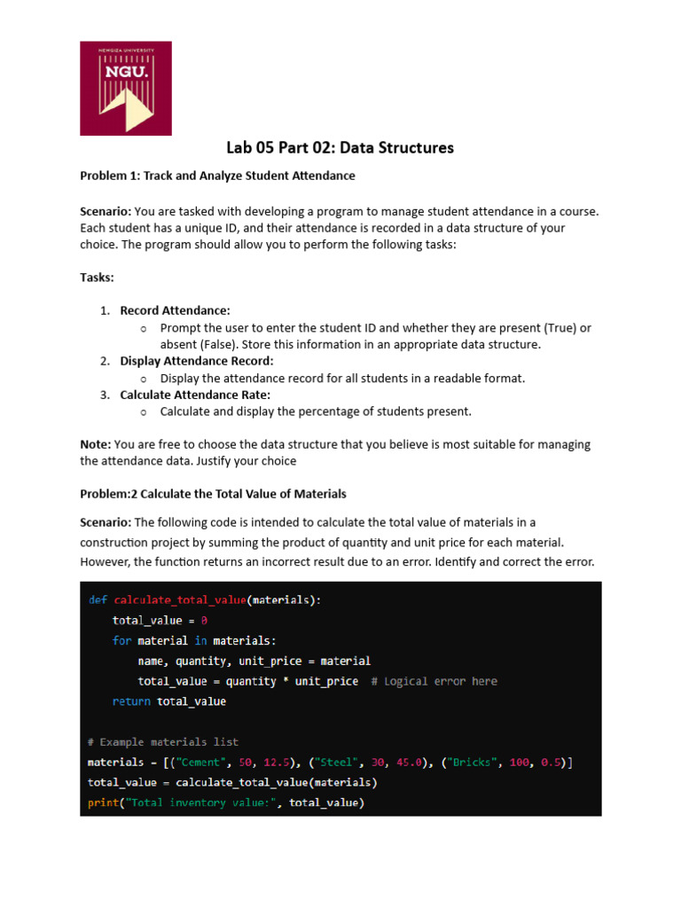 Lab 05 Part 02 | PDF