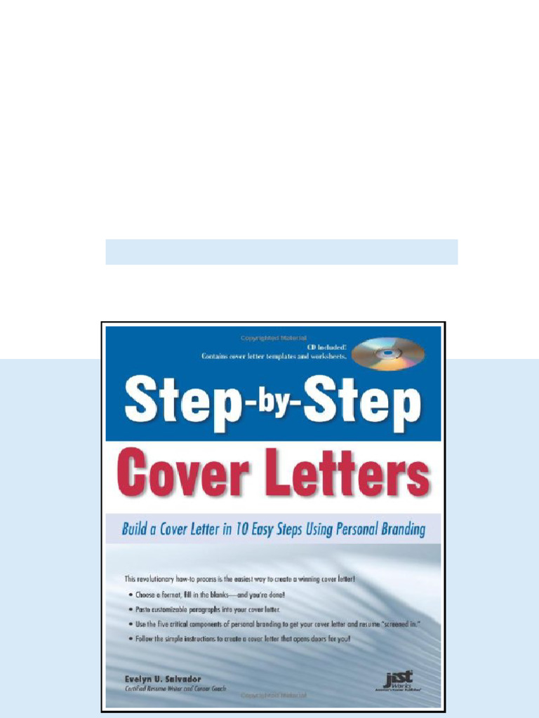 (Ebook) Step-by-Step Cover Letters: Build a Cover Letter in 10 Easy ...
