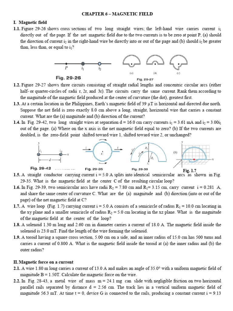 Magnetic Fields and Forces Explained | PDF | Electron | Magnetic Field