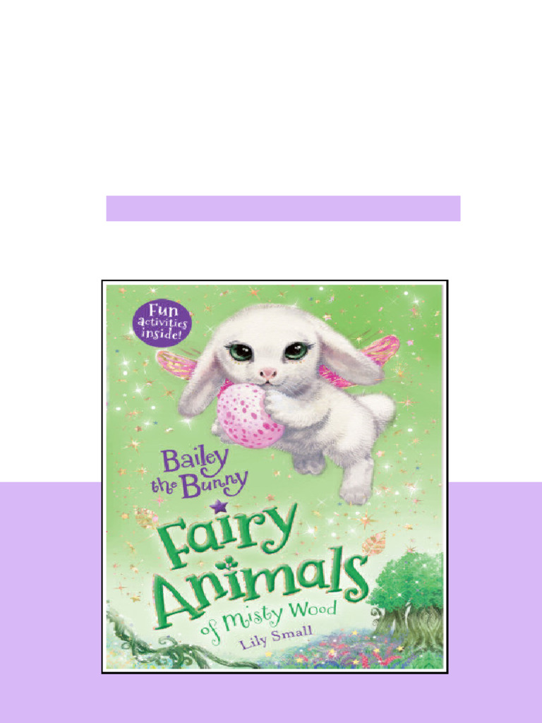 Bailey The Bunny Fairy Animals Of Misty Wood Small Lily full digital ...