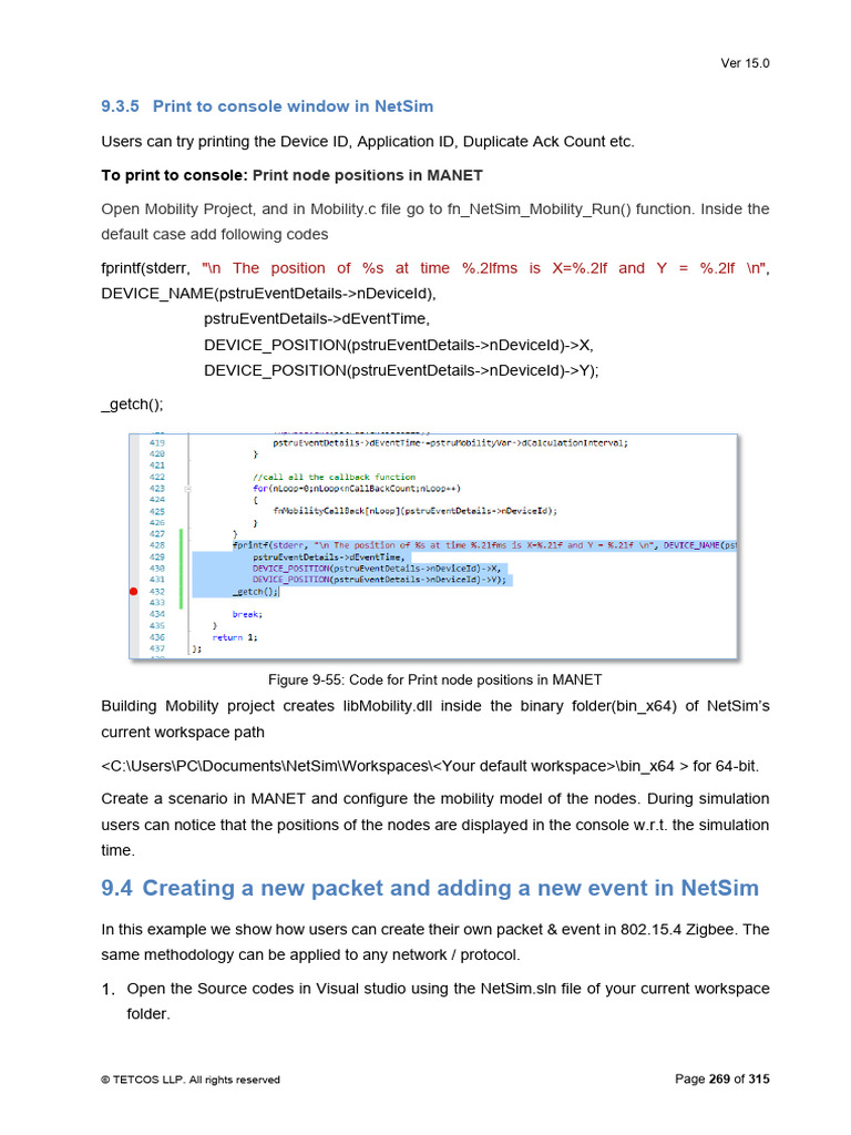 NetSim_User_Manual-events | PDF | Computer Science | Computer Engineering
