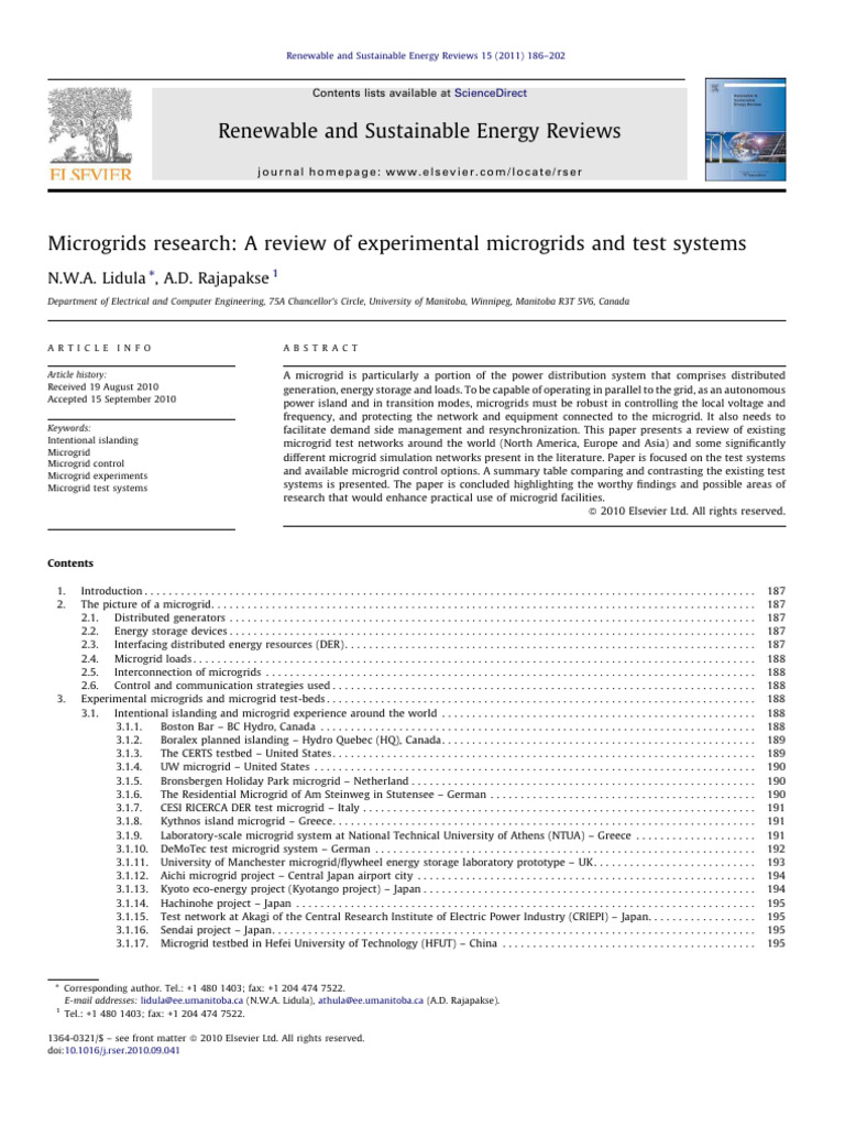 Micro Grids | PDF | Distributed Generation | Power Electronics