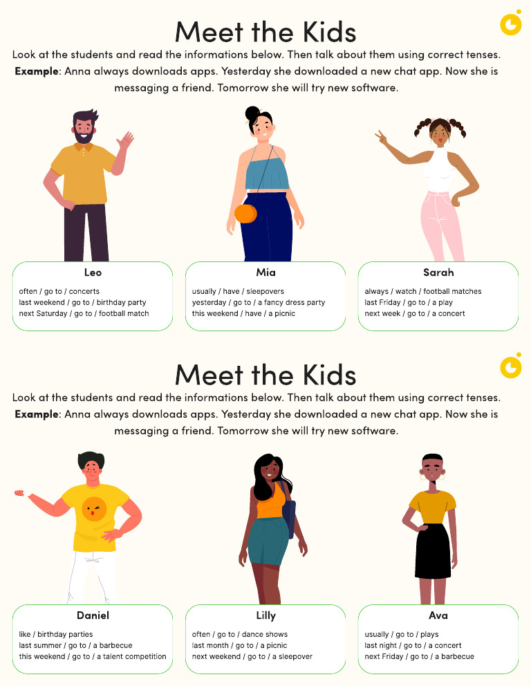 Go Getter 2 Unit 8 - Meet the Kids | PDF