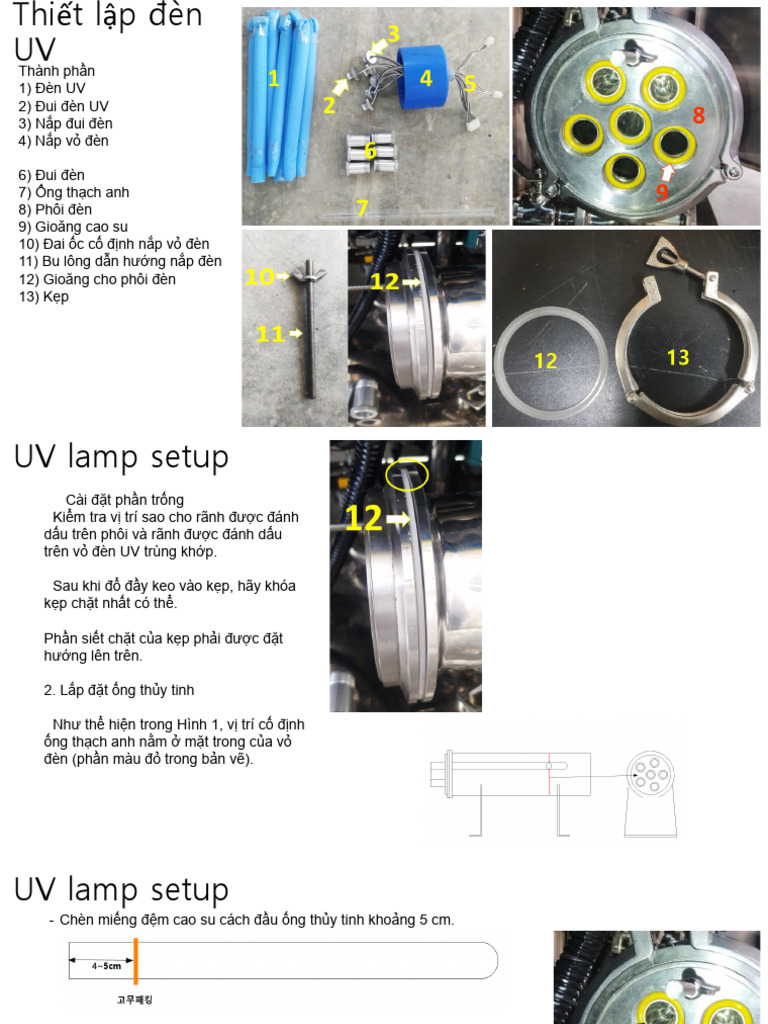 4.UV Lamp Setup | PDF