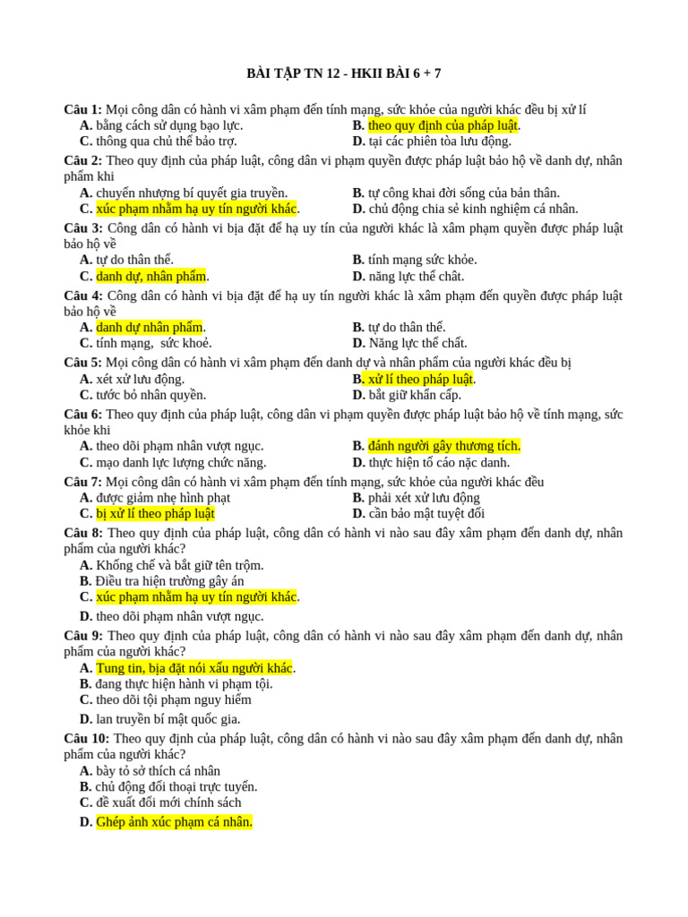 GDCD 12 | PDF