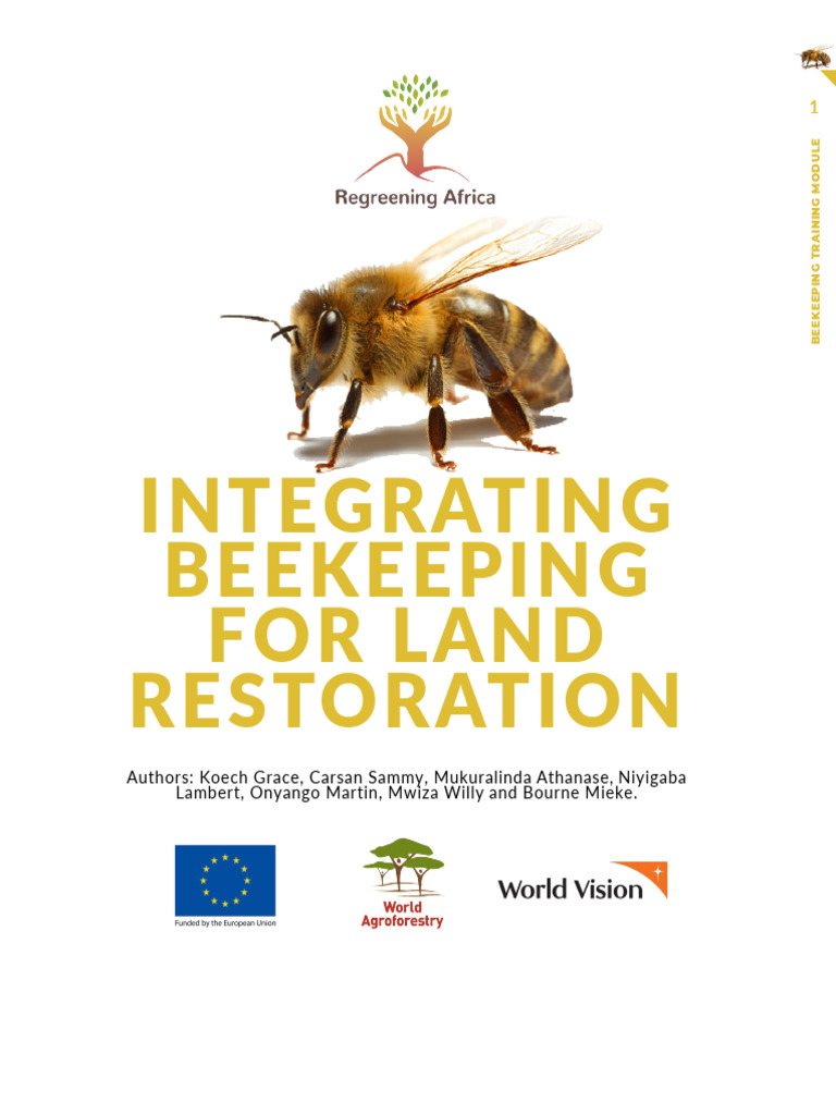 Beekeeping for Land Restoration Training | PDF | Beehive | Beekeeping