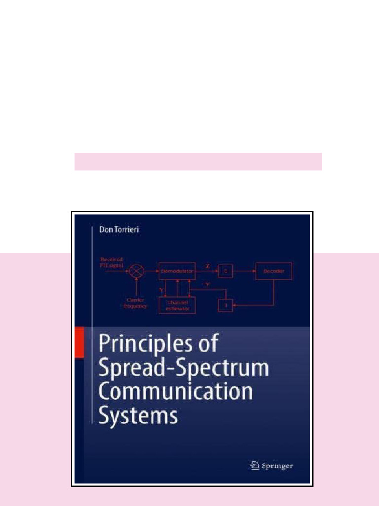 (Ebook) Principles of Spread-Spectrum Communication Systems by Don ...