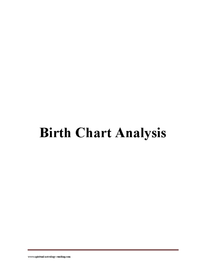 B. F - Birthchart Analysis | PDF | Planets In Astrology | Horoscope