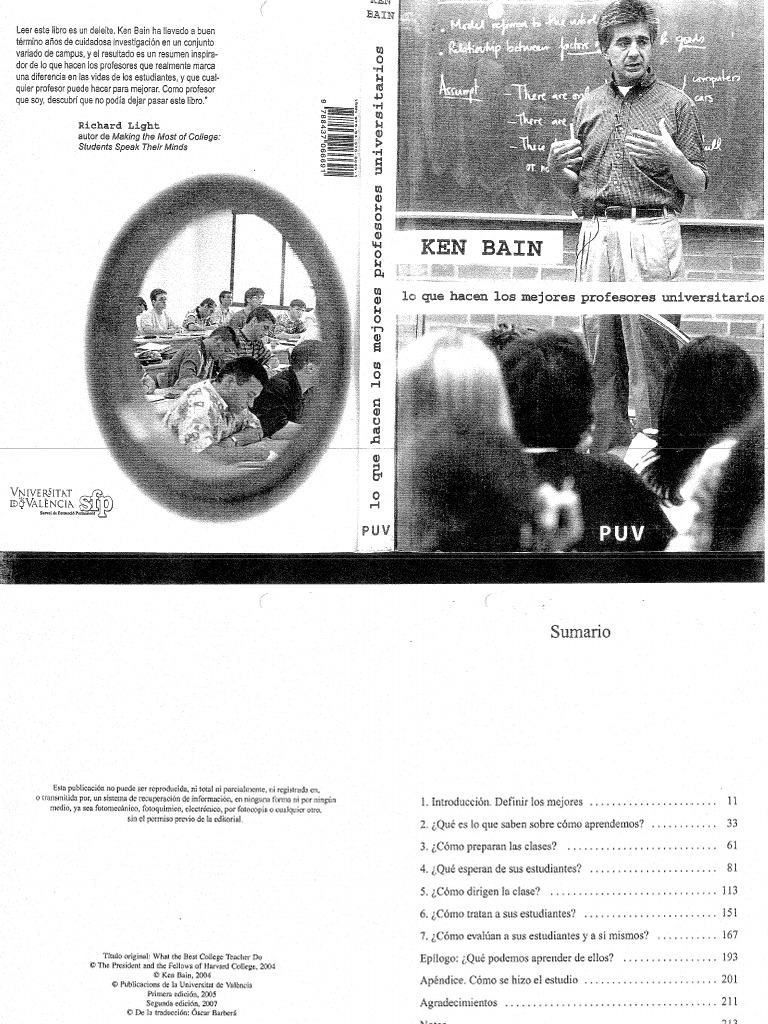 Cap 1 Ken Bain | PDF