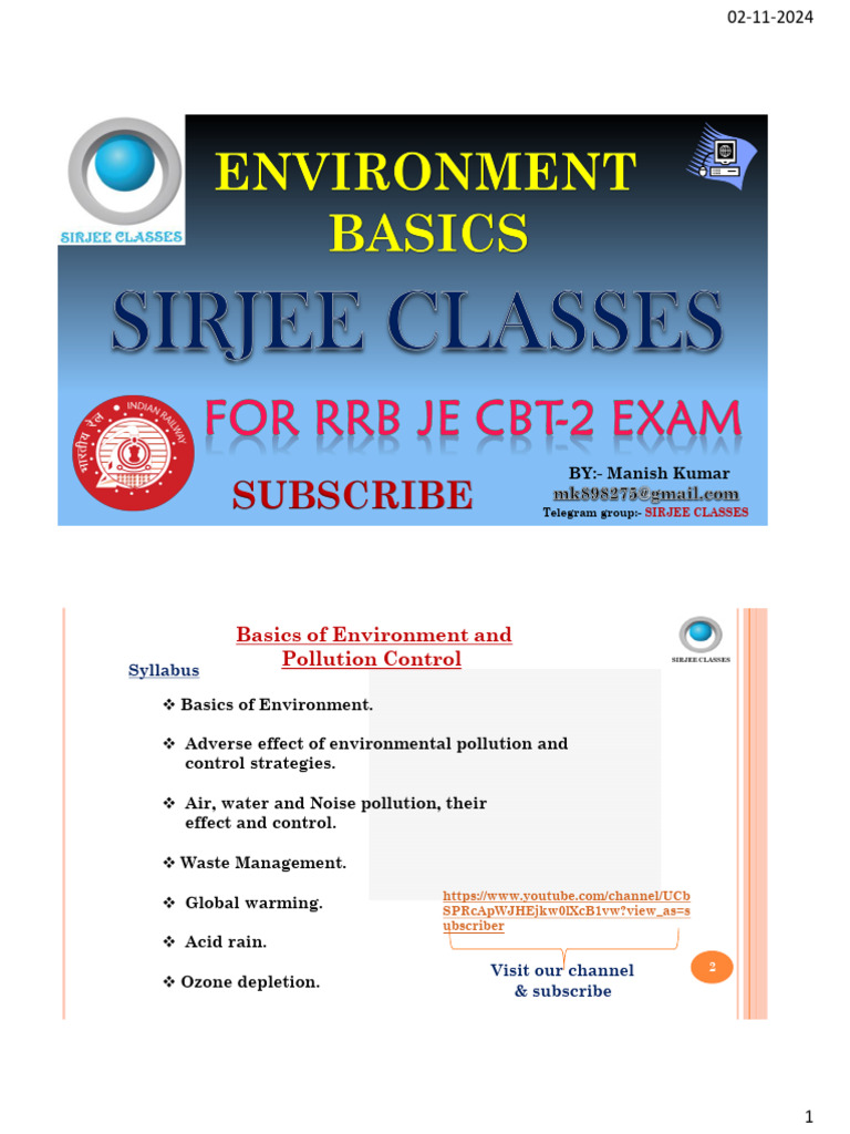 Environment and Pollution Control for Rrb Je 2024 09-11-02!08!15 (1 ...