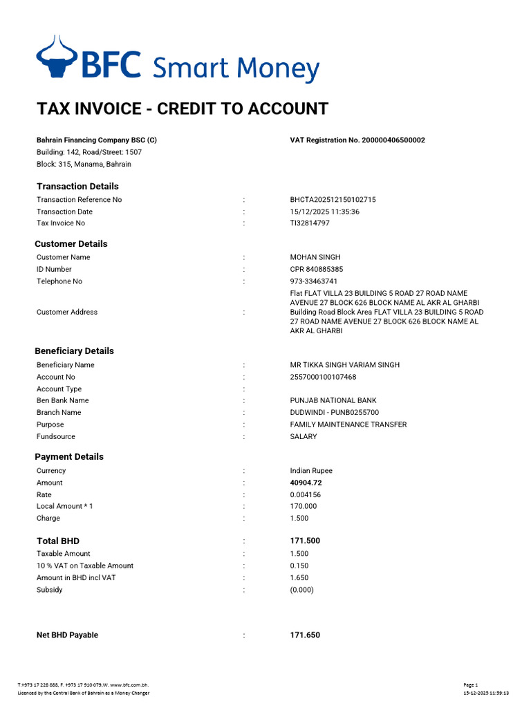1765789154102_bfc | PDF | Value Added Tax | Public Finance