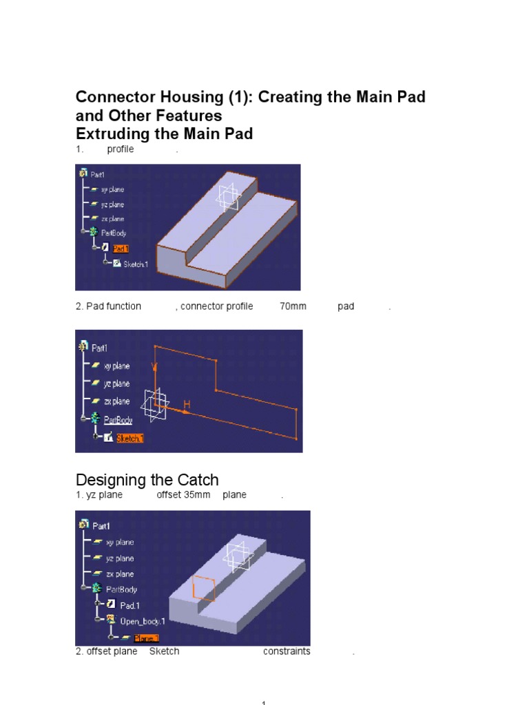 Catia Book | PDF | Rectangle | Triangle
