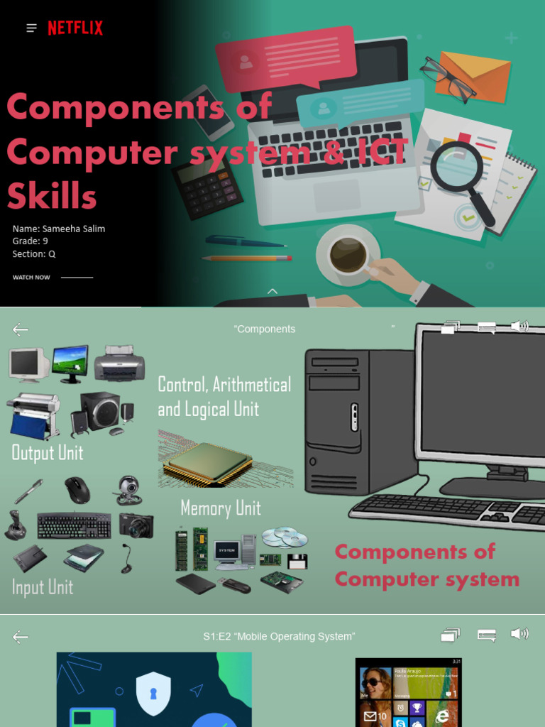 Components of Computer Systems Overview | PDF