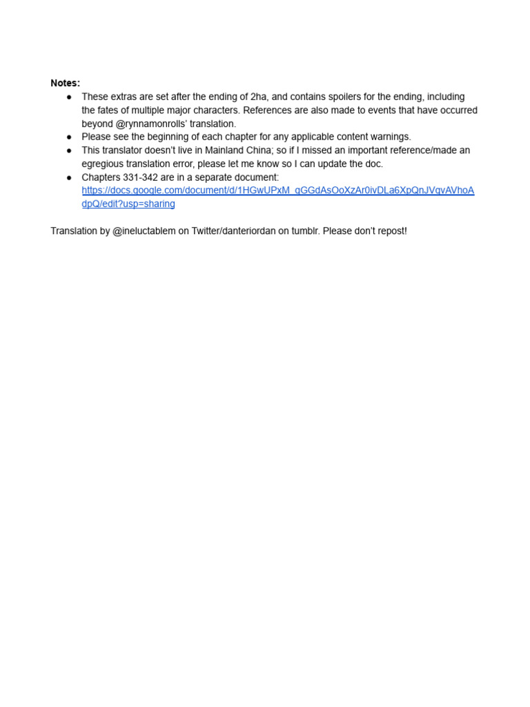 2ha Extras 322-330_ Xue Meng's Blind Dates | PDF | Traditional Chinese ...