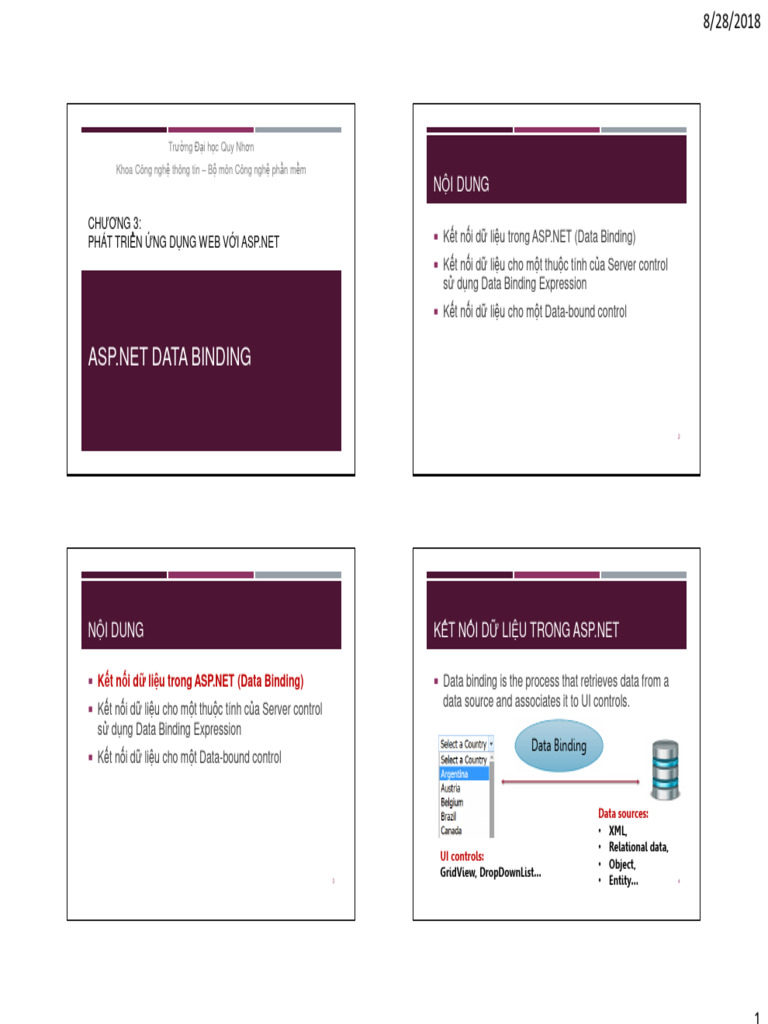 04_ASPDotNET_DataBinding | PDF