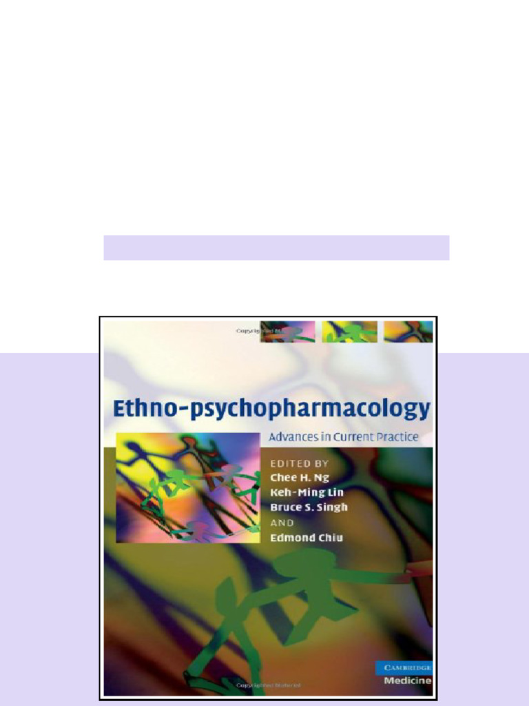 (Ebook) Ethno-psychopharmacology: Advances in Current Practice by Chee ...