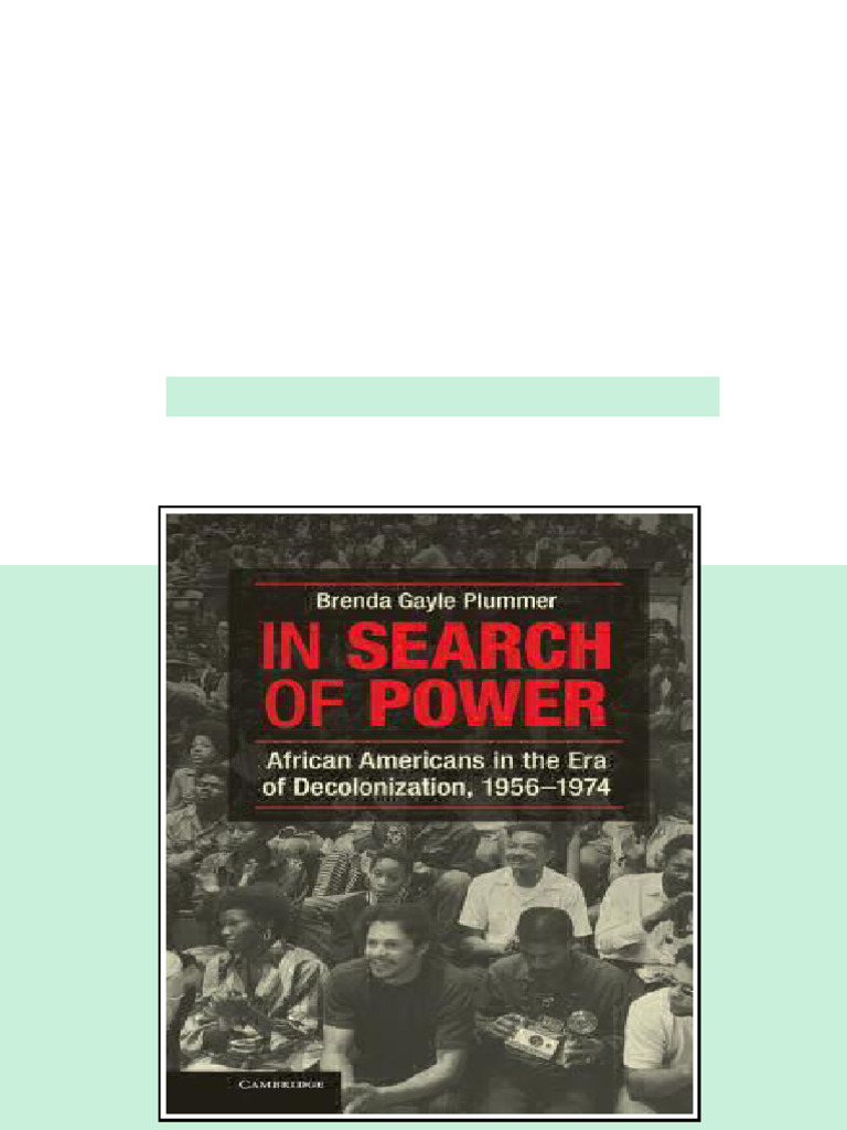 (Ebook) In Search of Power: African Americans in the Era of ...
