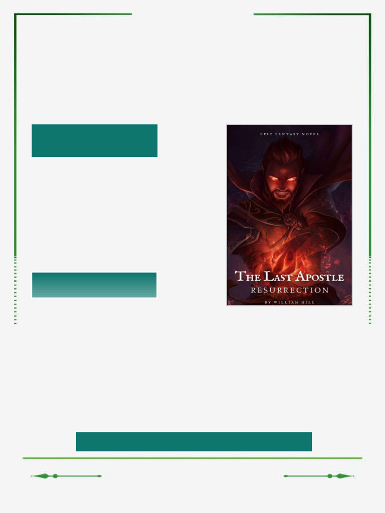 The Last Apostle : Resurrection William Hill ebook chapter pack edition ...