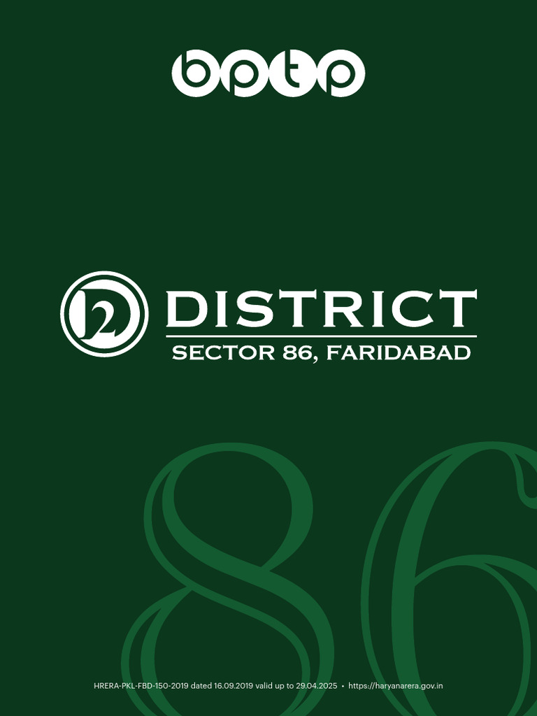 BPTP DISTRICT 2 BROCHURE (Mobile Version) | PDF