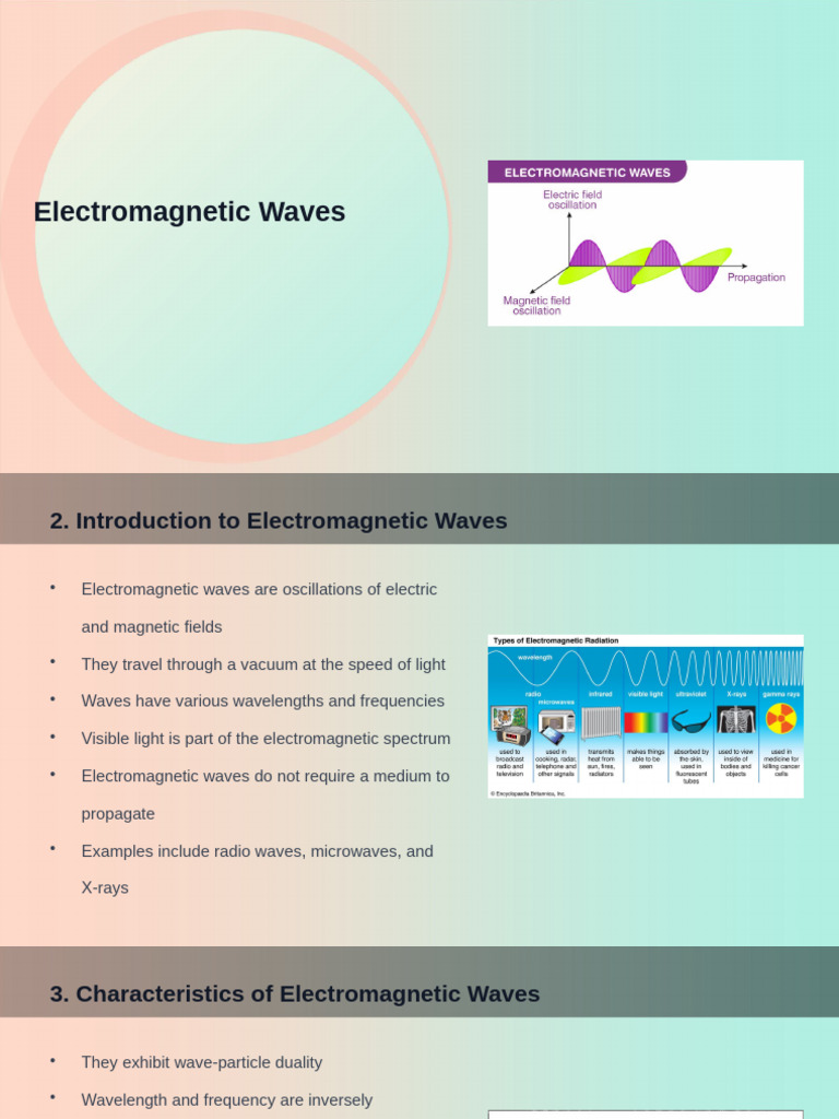 Understanding Electromagnetic Waves | PDF