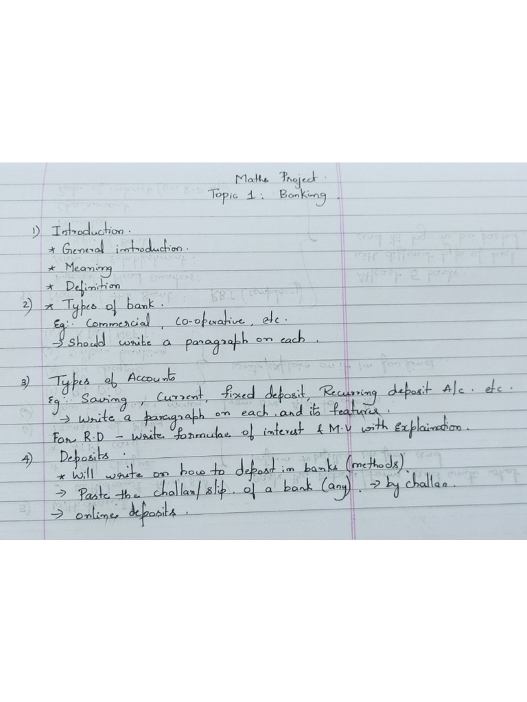 Class 10 - Maths Project | PDF