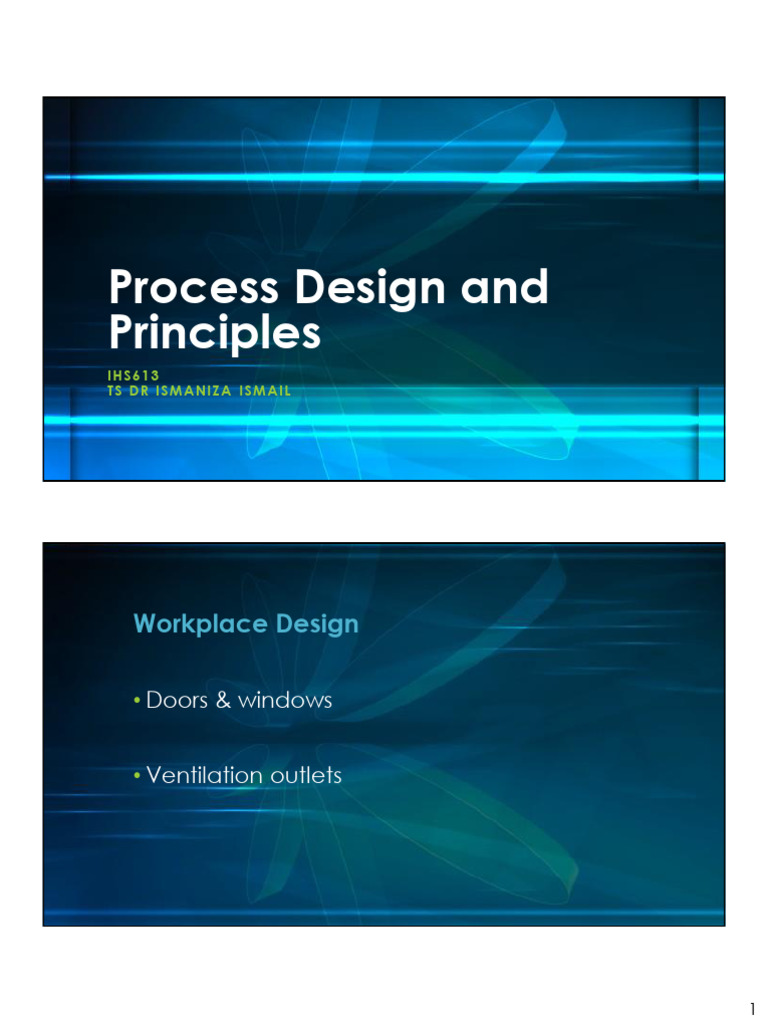 Workplace Process Design Principles | PDF | Solvent | Water