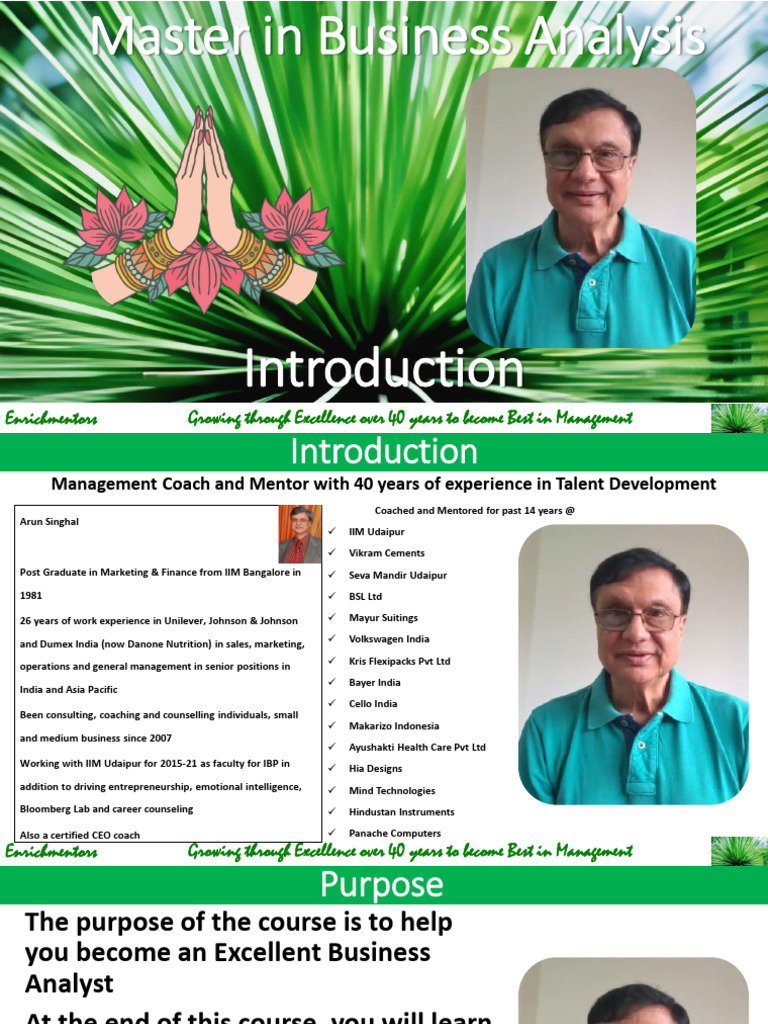 Master Business Analyst Course Overview | PDF | Chess Theory | Chess
