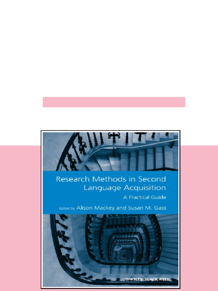 (Ebook) Research methods in second language acquisition : a practical ...