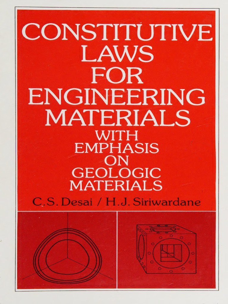 Constitutive Laws For Engineering Materials-1984 | PDF | Stress ...