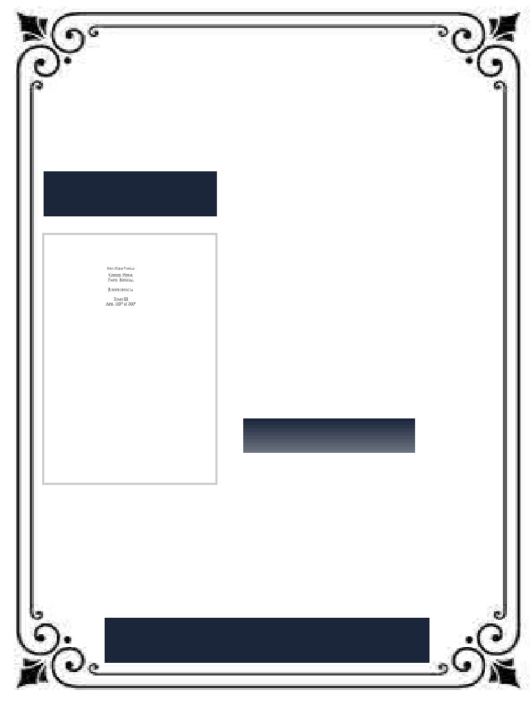 Codigo penal Parte especial Jurisprudencia Tomo III DEL 185 AL 360 ART ...