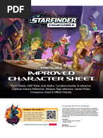 Starfinder 2E Character Sheet Guide | PDF | Role Playing Games
