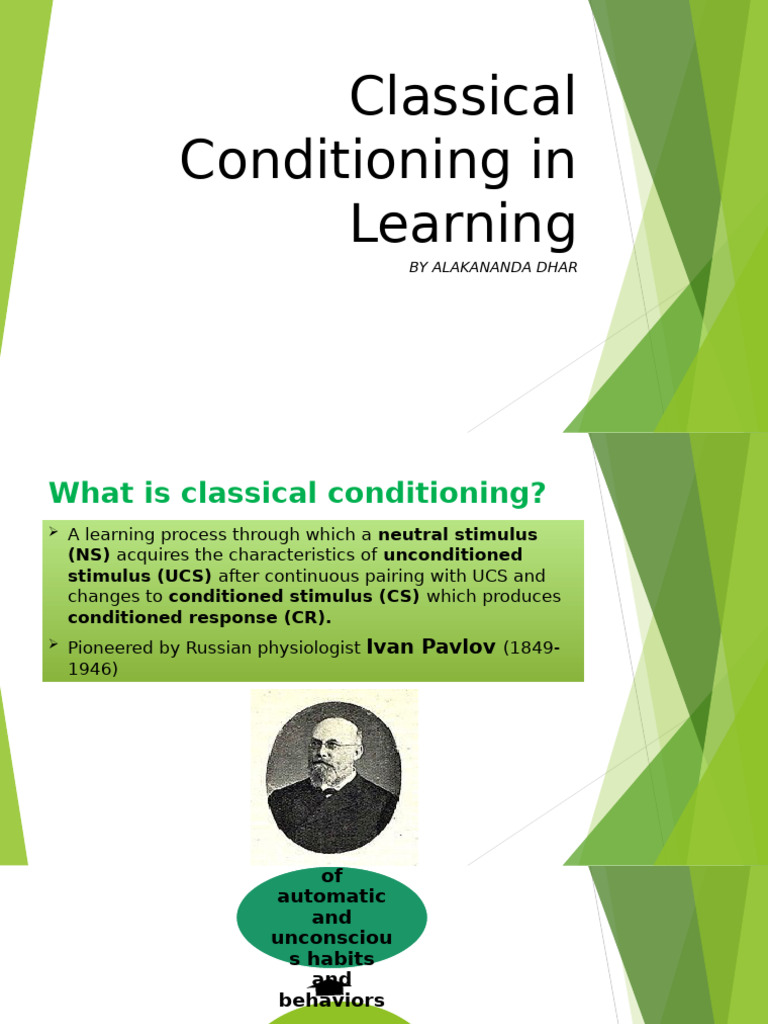 Understanding Classical Conditioning | PDF | Classical Conditioning ...
