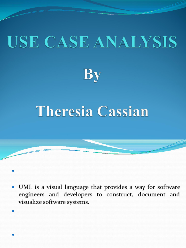 Lecture_4. Use Case 2 | PDF | Use Case | Unified Modeling Language