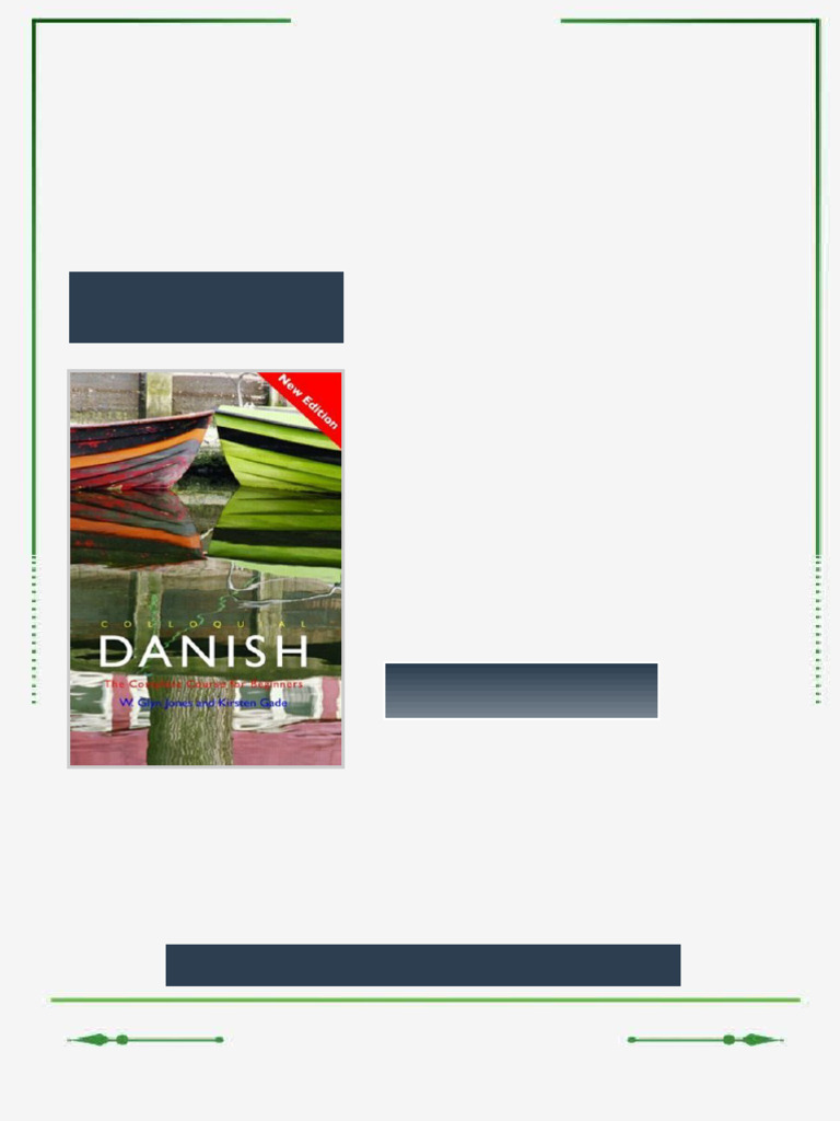 COLLOQUIAL Danish The Complete Course for Beginners 2nd ed 2003 2nd ...