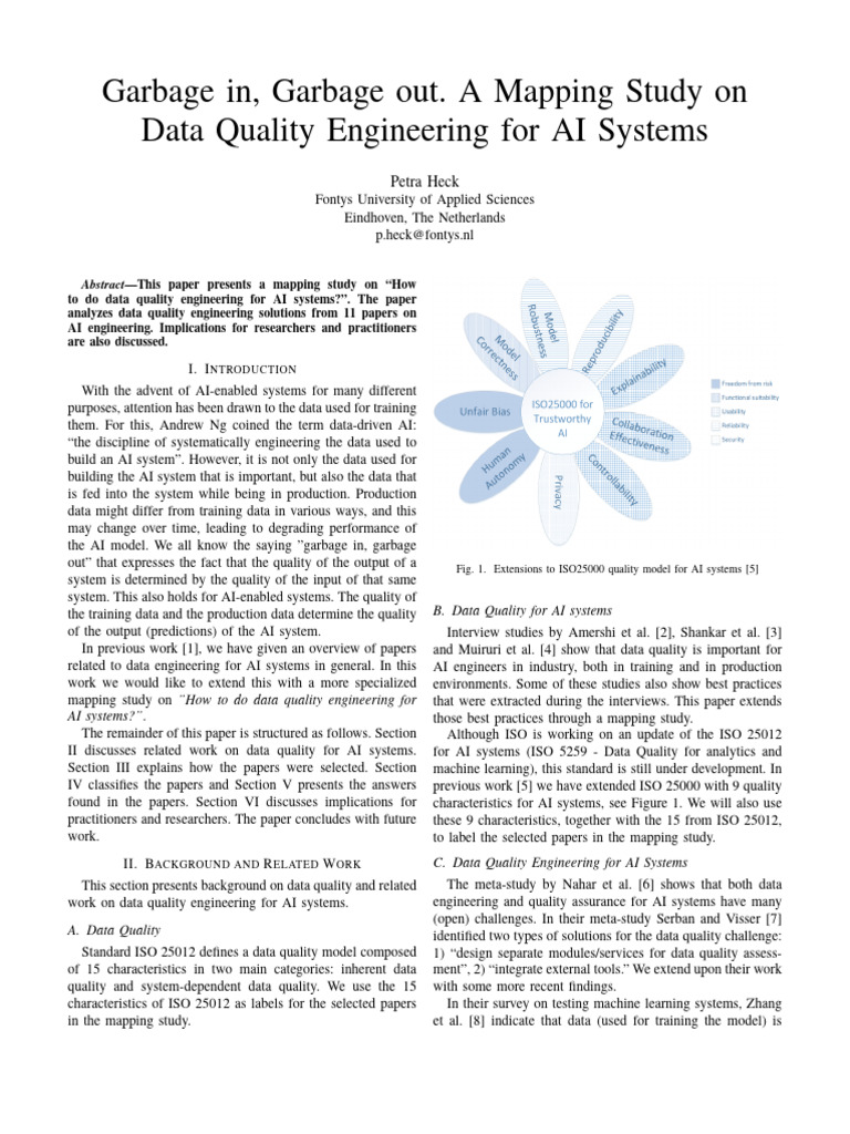 Mapping Study Data Quality Submitted | PDF | Data Quality | Artificial Intelligence