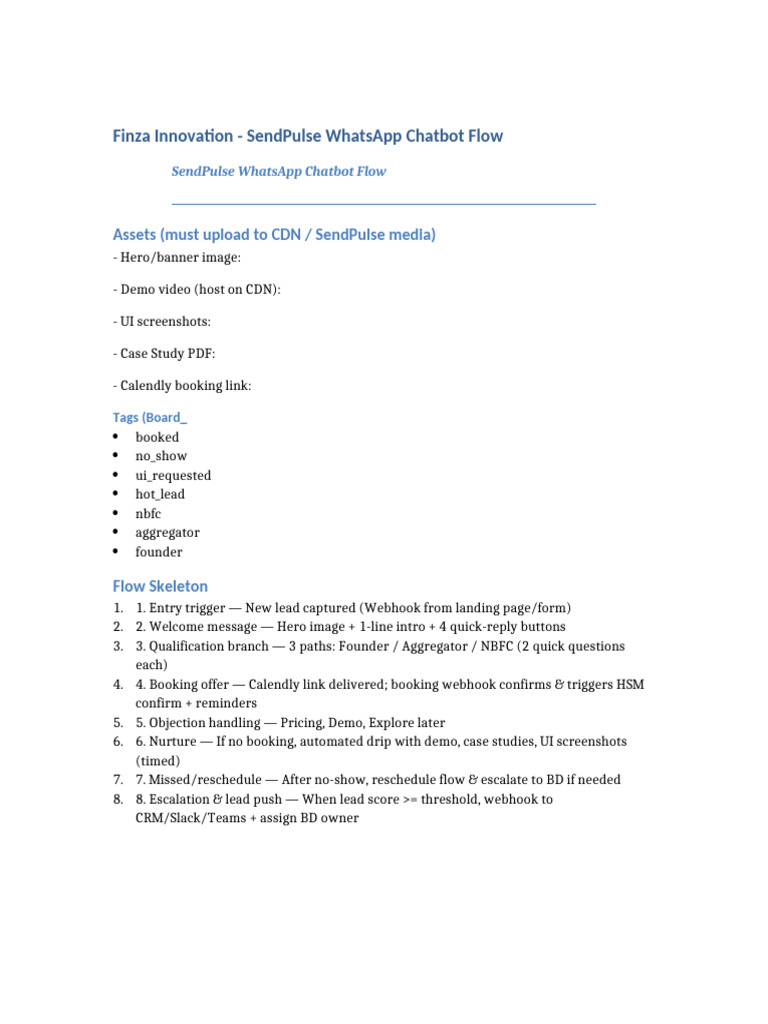 v1 Flow for bot | PDF | Computing