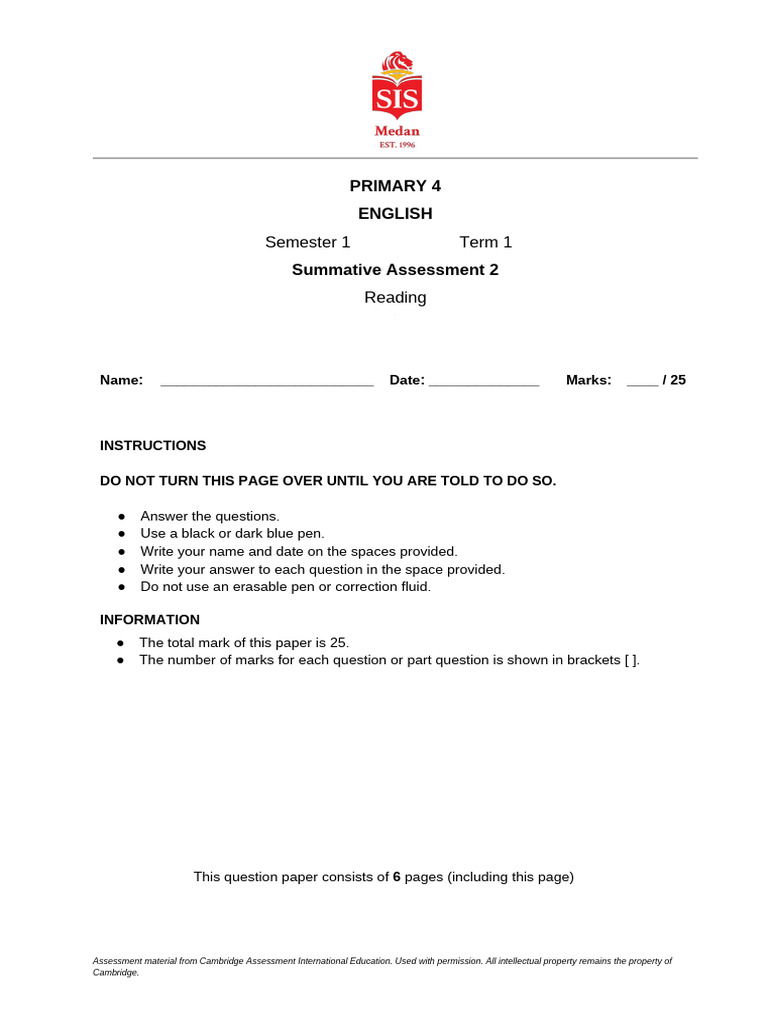 Reading P3 SA Coverage | PDF
