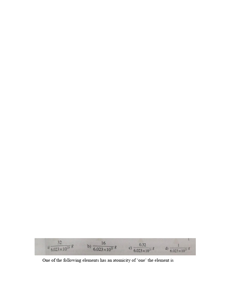Class 9 - Chemistry - Atoms and Molecules Worksheet | PDF | Chemical ...