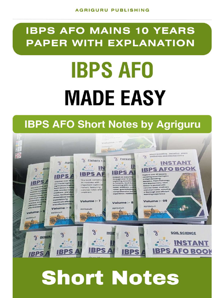 Instant IBPS AFO Preparation Books | PDF | Aquaponics